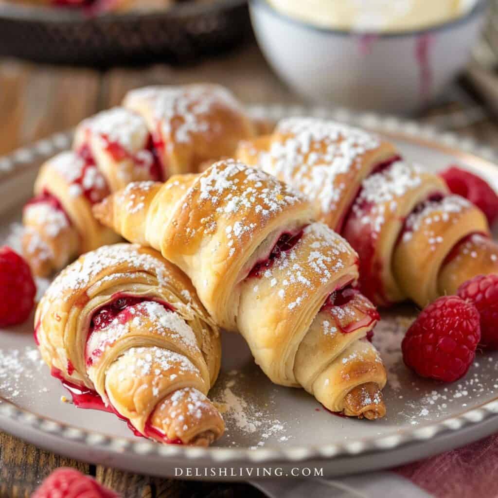 Delicious Raspberry Crescent Roll Recipe with Raspberry Filling